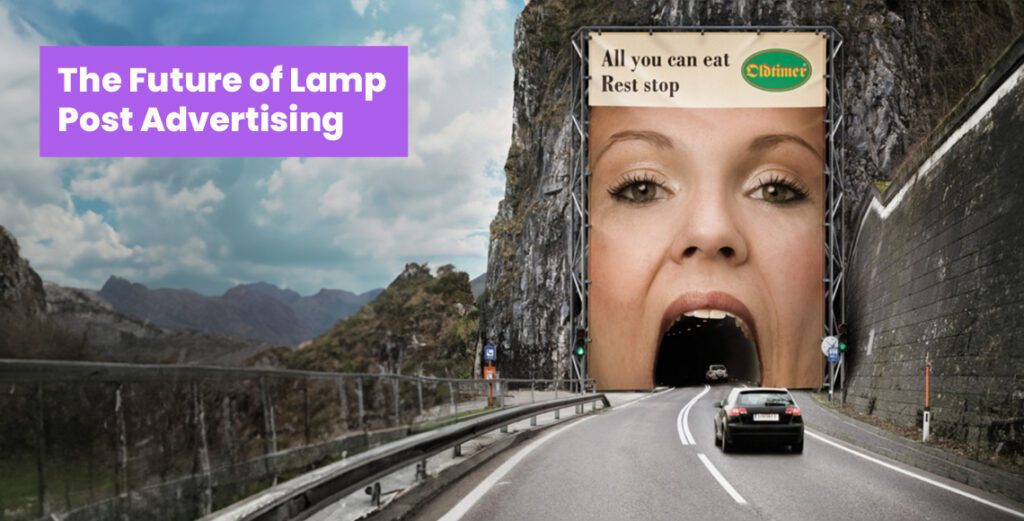 What is lamp post advertising? | Royal Vision Media